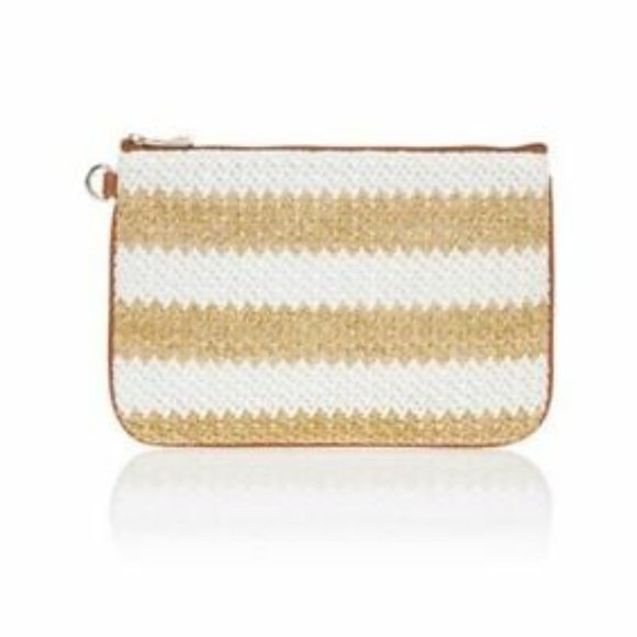 thirty-one | Bags | Thirtyone Rubie Mini In White Striped Straw New ...